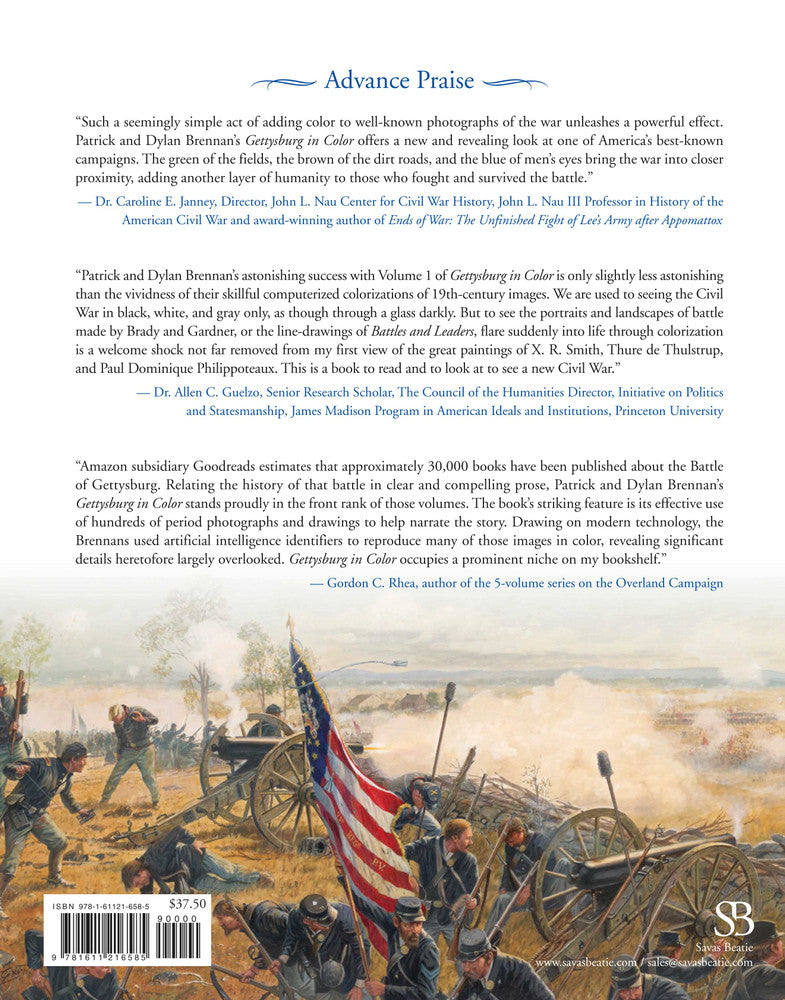 Gettysburg In Color: Volume 2: The Wheatfield to Falling Waters (Patri ...