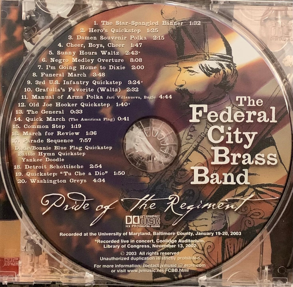Pride Of The Regiment CD – Gettysburg Museum Store